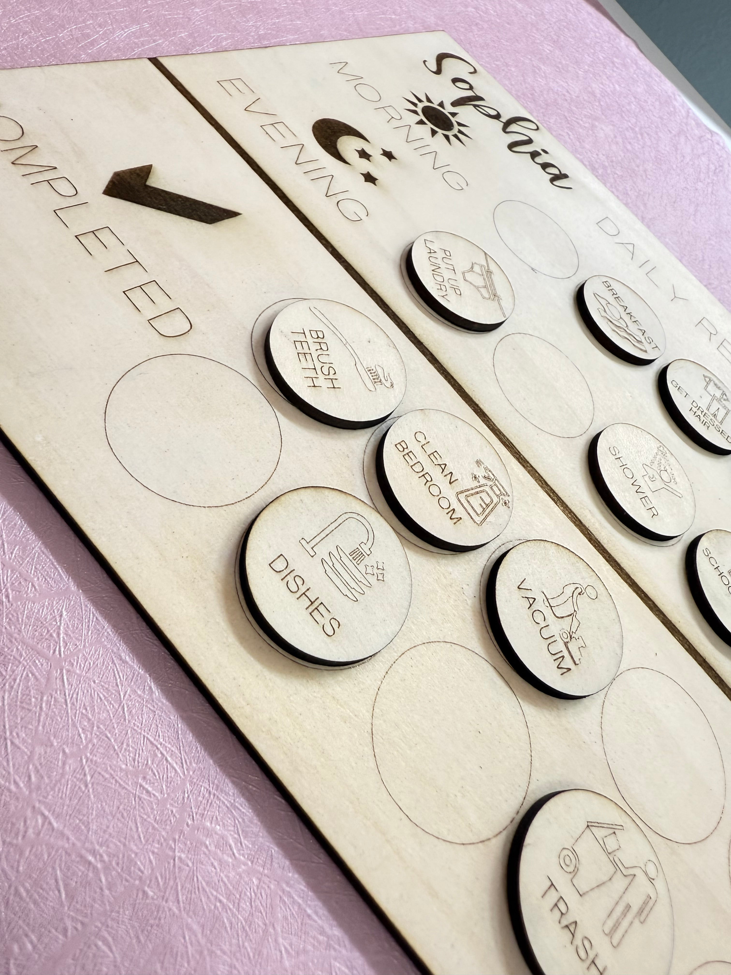 Chores Chart – ESK Crafts Supplies